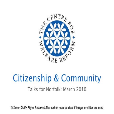 Citizenship and Community | PPT