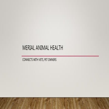 Merial Animal Health | PPT