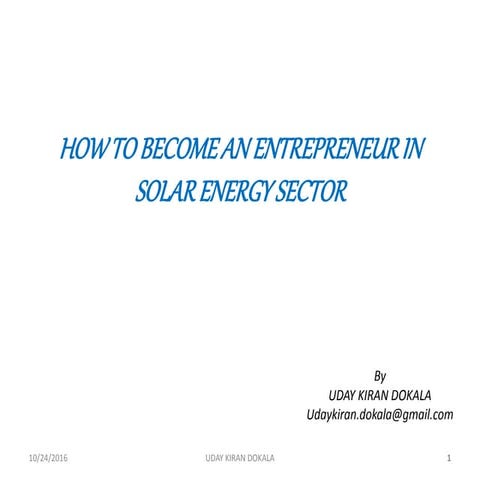 solar energy | PPTX