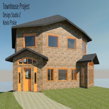 Townhouse Project Design Studio 2 Kevin Piskie | PPT