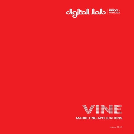 Vine - Marketing Applications | PDF