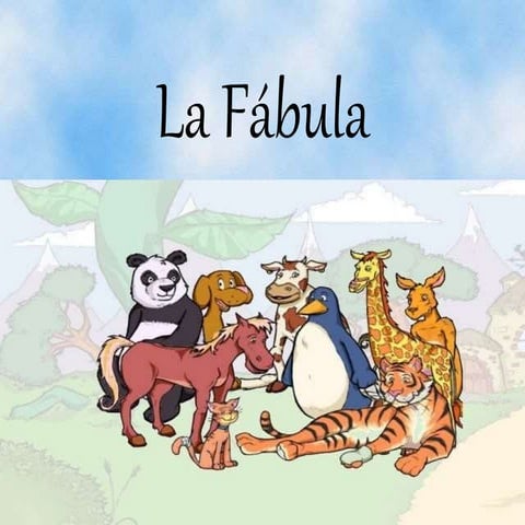 fabula concepto elementos y características | PPTX