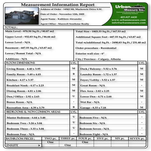 Measurement Report | PDF