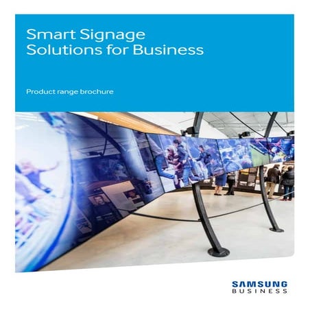 Samsung Smart Signage Brochure 2015 NL | PDF | Computing | Technology ...