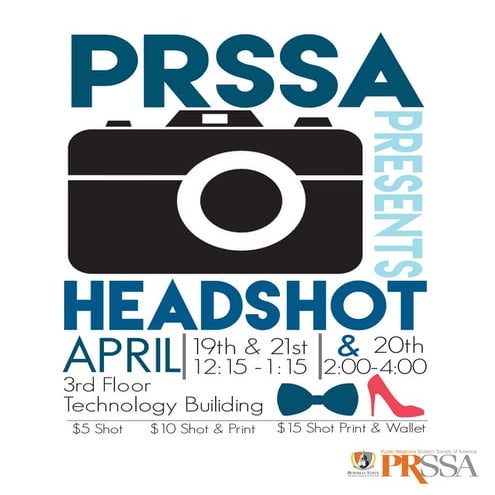 PRSSA_HEADSHOT | PDF | Photography | Arts and Crafts