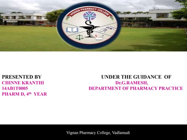 Abc analysis of given list of medication | PPTX