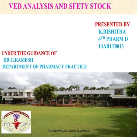 14ab1t0013 ved analysis and safety stock | PPTX