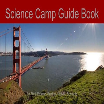 14 abhi, eeswar, raghav, rohan and sumanth's guidebook | PPTX