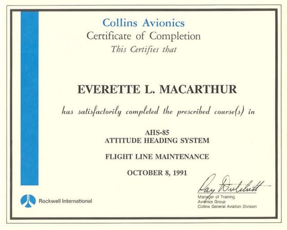 Honeywell Certificate | PDF