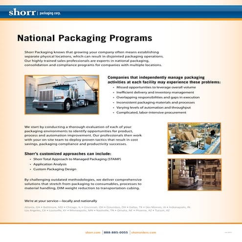 Shorr National Packaging Programs (email) | PDF