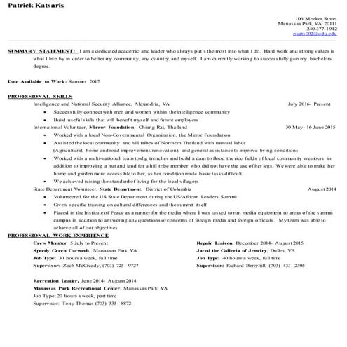 Richard . LinkedIn resume | PDF