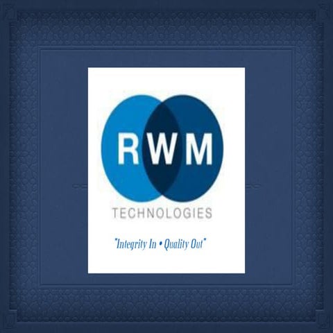 RWM-presentation | PPT