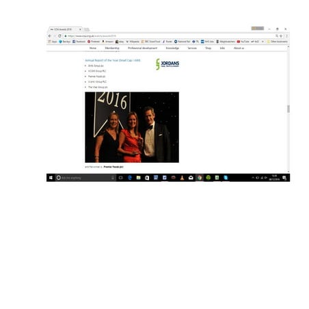 ICSA Award 2016 | PDF