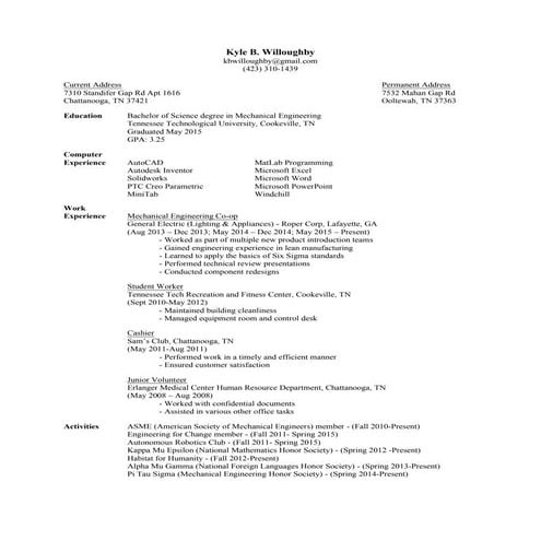 Willoughby_Kyle_Resume | PDF