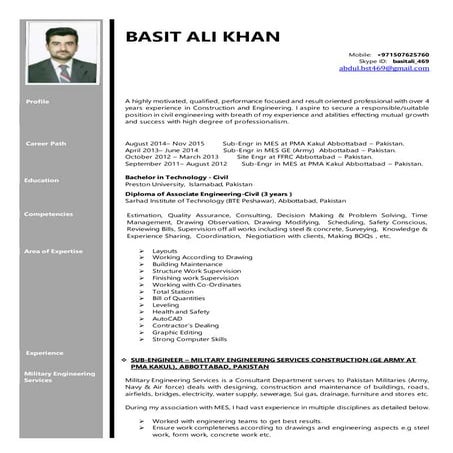 Basit Khan Resume final | DOCX