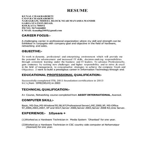 KUNAL_CHAKRABORTY-CV-Update | DOCX