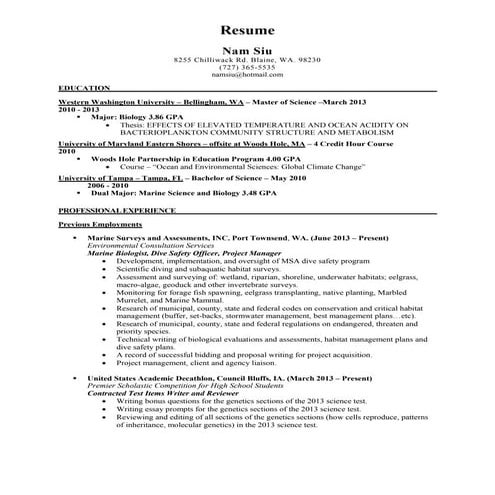 Siu_Resume | PDF