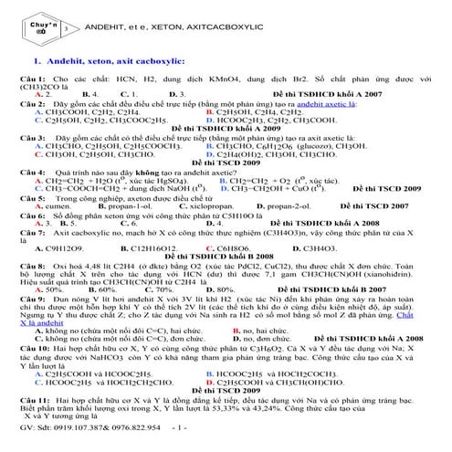 14 chuyen de hoa (4) | PDF