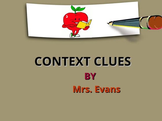 14 Context Clues.ppt
