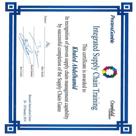 Integrated Supply Chain | PDF