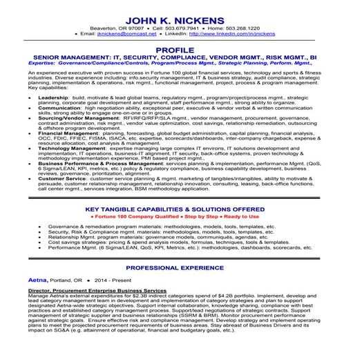 John Nickens Resume (Nov. 2015)_66 | PDF