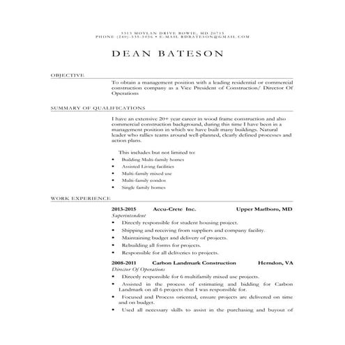 larry - resume (3) | DOCX
