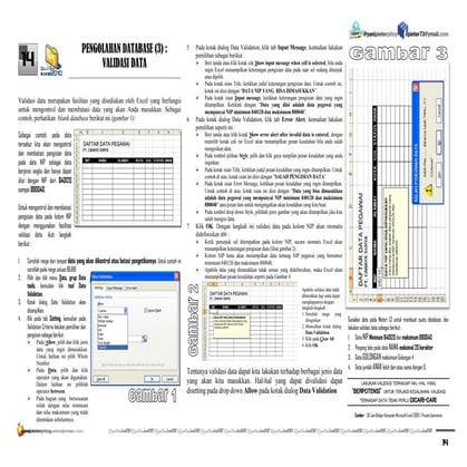 Database(3): Validasi Data | PDF