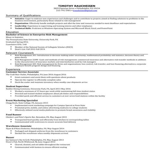 Ronald Cureton Resume 2017 | DOCX