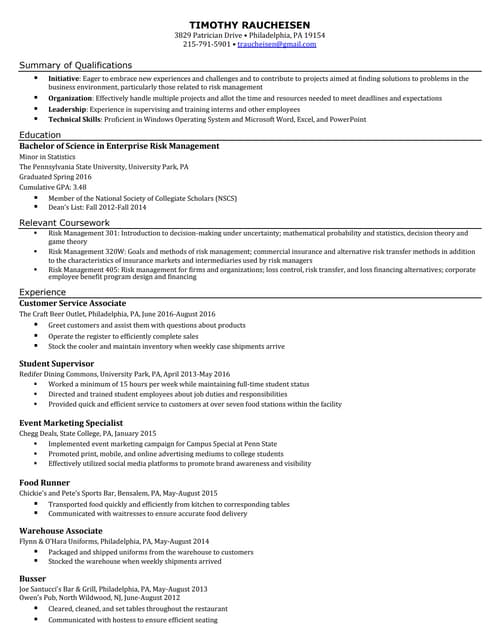 Thomas Grant Resume | PDF