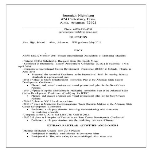 Colton Resume | DOCX