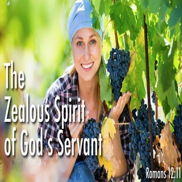 The Zealous Spirit of God's Servant | PDF | Christianity | Religion ...