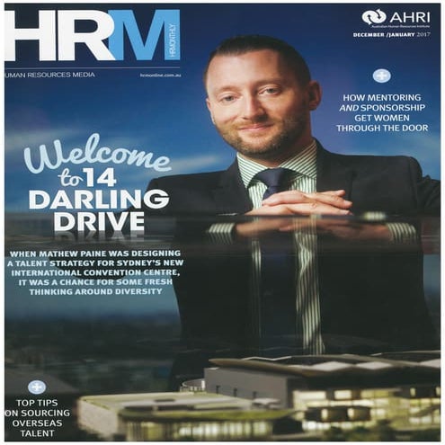 Mathew Paine AHRI HRM Magazine Cover Jan 2017 | PDF