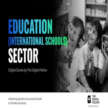 International Schools Education Sector Report 2022 | TheDigitalFellow | PPT