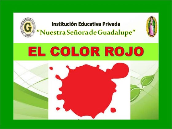 16 objetos de color rojo | PPT