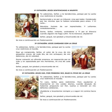 14 estaciones | DOCX
