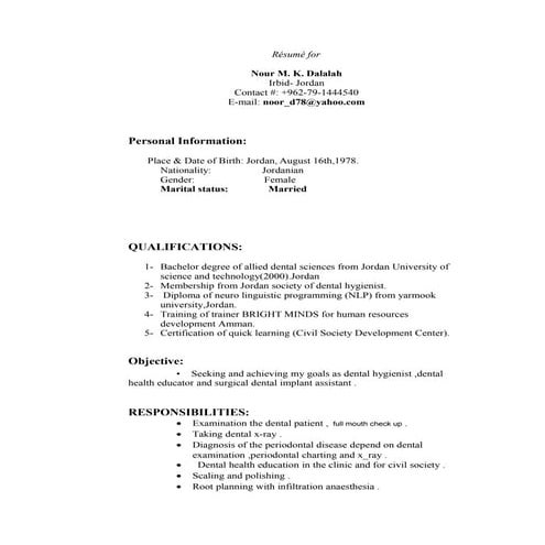 noor CV . | DOC
