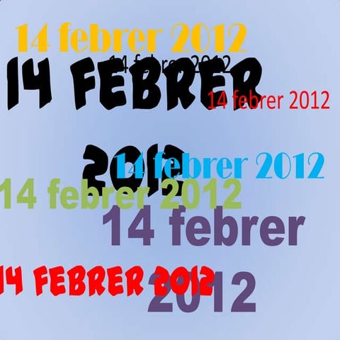 14 febrer 2012 | PPTX