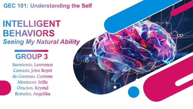 THE SELF AS PROACTIVE AND AGENTIC.pptx