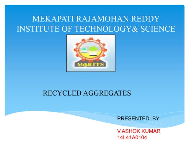 Deleterious materials in aggregates | PPTX