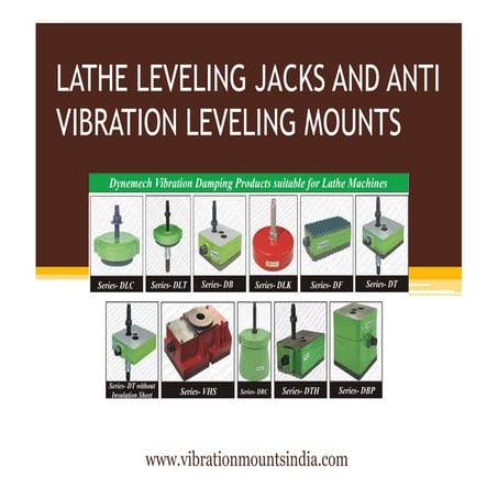 14 lathe leveling jacks and anti vibration leveling mounts | PPT