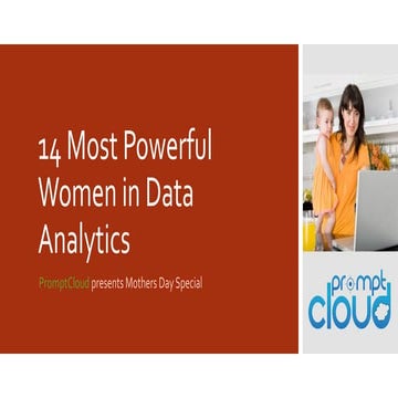 14 Most Powerful Women in Big Data Analytics | PPT