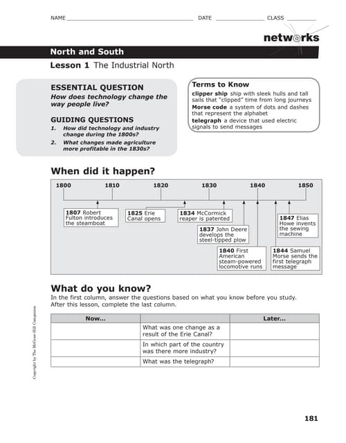 Ch. 14, Section 2- Rise of Railroads | PPT