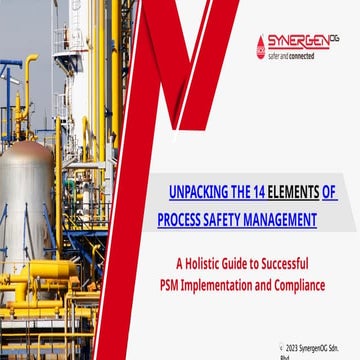 Step-by-Step Guide to Process Safety Management(PSM) Implementation | PDF