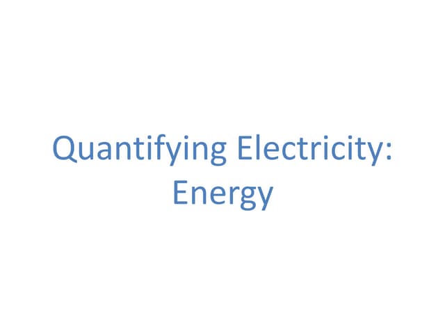 Ch10 - potential difference and electric potential energy | PPT