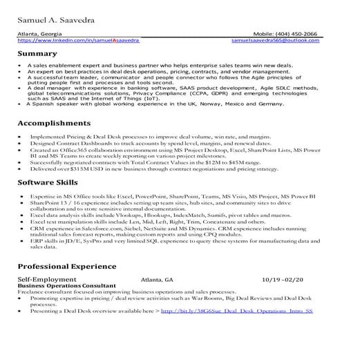 Samuel Saavedra | PDF