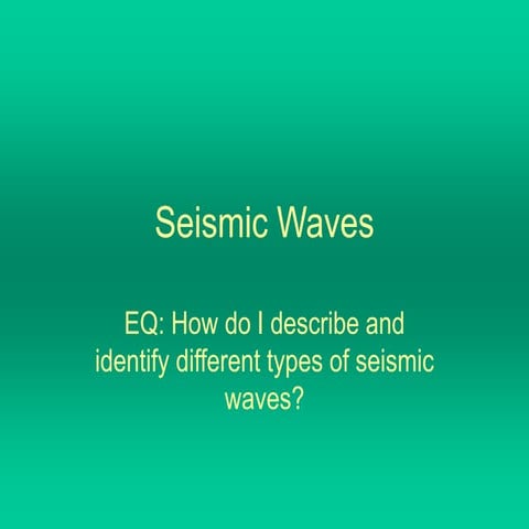 Seismic Waves.ppt
