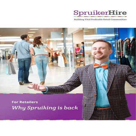 Why Spruiking is Back | PDF