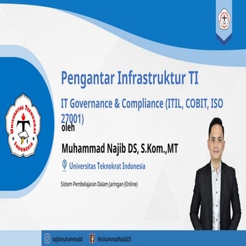 14st - IT Governance & Compliance (ITIL, COBIT, ISO 27001).pptx