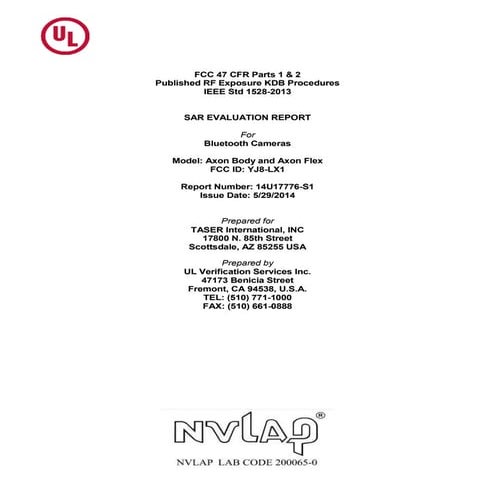 SAR Evaluation Report | PDF