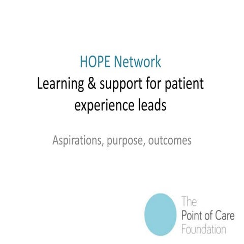 15.03.05 hope network slides v2 | PPTX